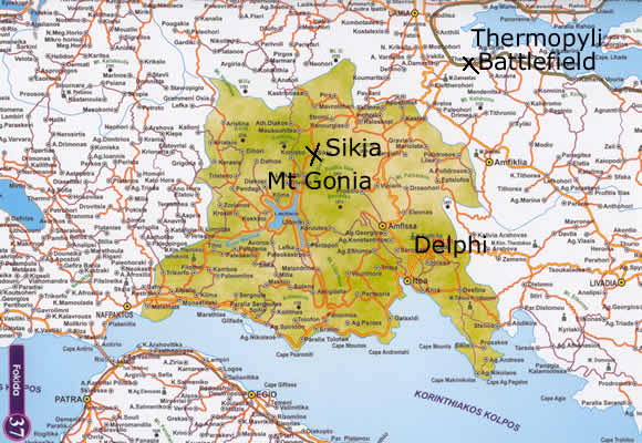 Ecotravel & Ecotourism in Greece: Central Greece>Mt. Giona